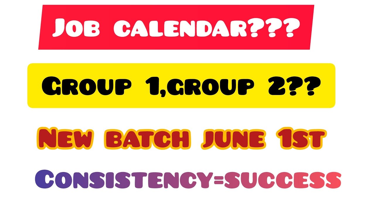 Job calendar????Appsc group 1 and group 2 notifications status👍👍🤕🤕🤕 ...