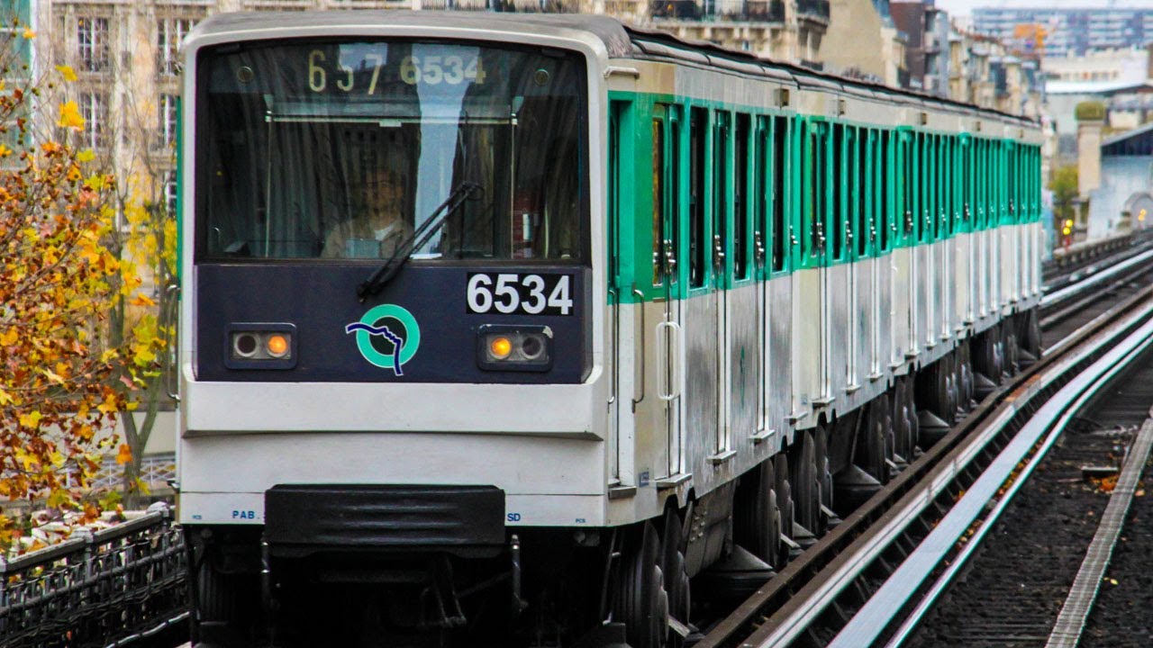 MP 73 train Paris Metro - YouTube