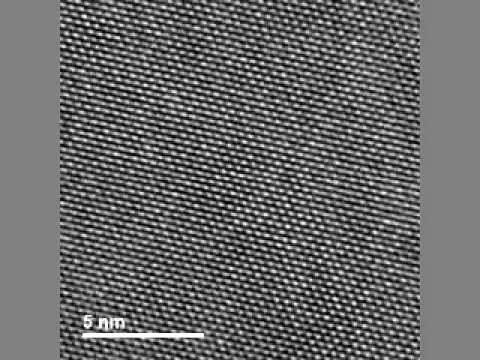 High-resolution (lattice) imaging of Si along B = [110] zone axis - YouTube