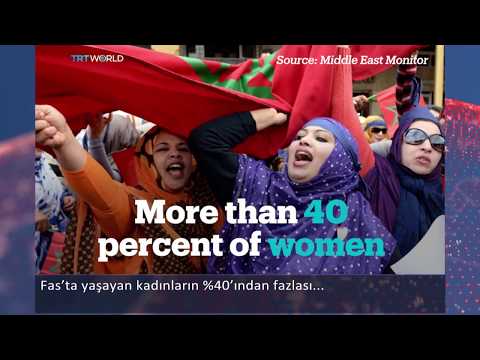 Faslı kadınlar şiddet ve ayrımcılıkla mücadele ediyor