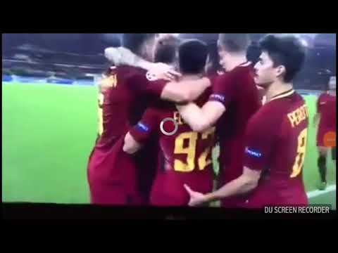 Perottinin  El shaarayw' ye Parmak attığı anlar (Roma 3-0 Chelsea)