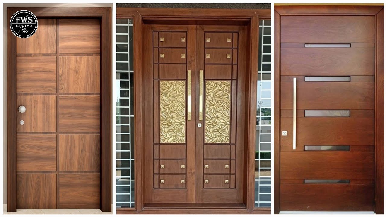 Decent Wooden Door Designs 2024| Wooden Door Designs For Home| Door Ke ...