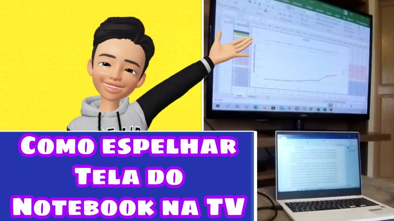 DUPLICAR E ESTENDER Tela do (Notebook na TV) - YouTube