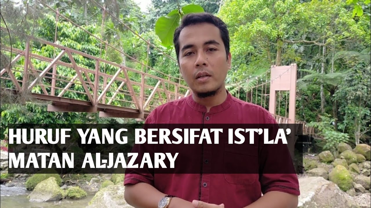 Sifat Huruf Isti'la' dan istifal matan Al-Jazary - YouTube