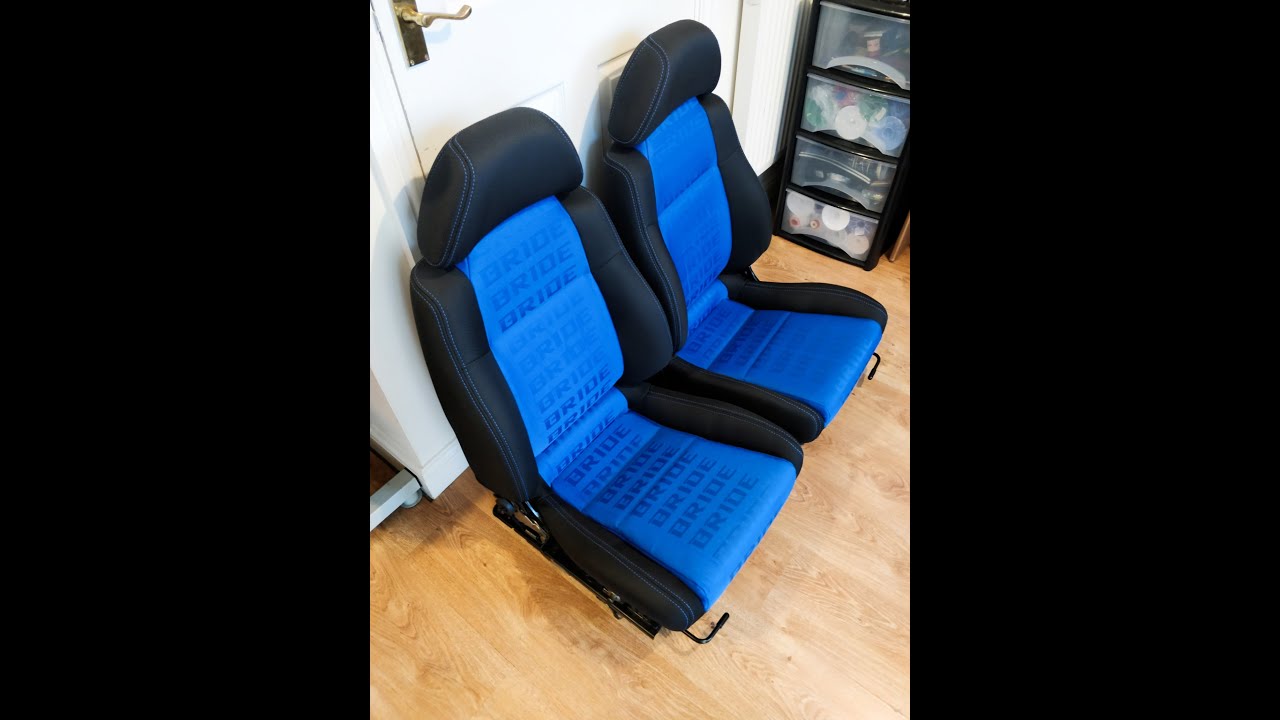 Toyota MR2 SW20 seat covers - YouTube
