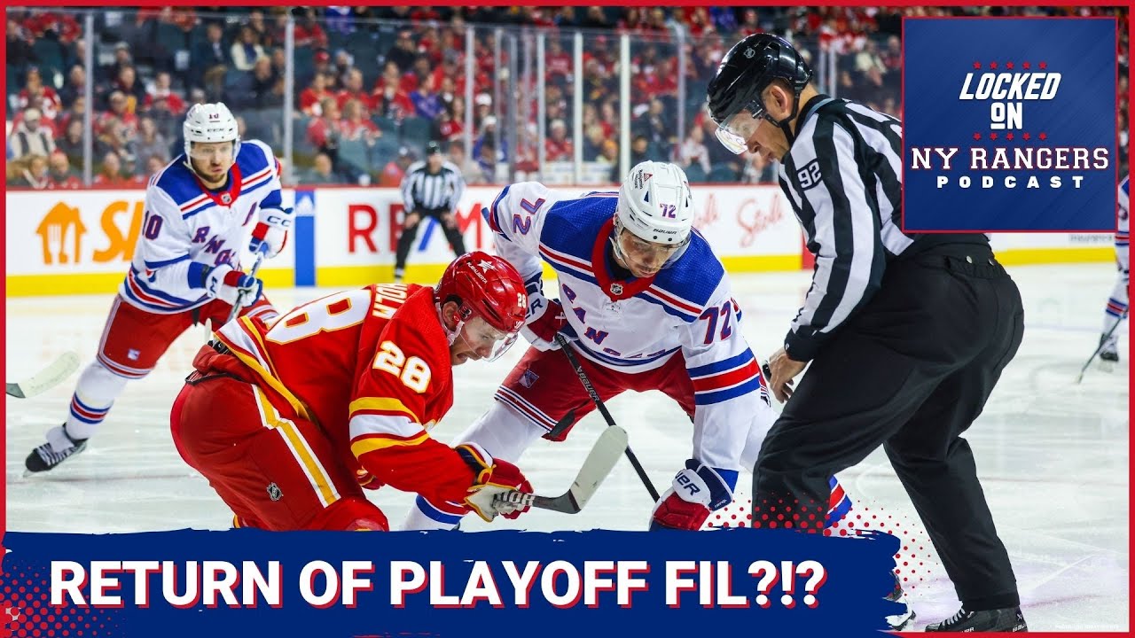 Filip Chytil coming back?!? Will Playoff Fil be in for Game 1?! Where ...