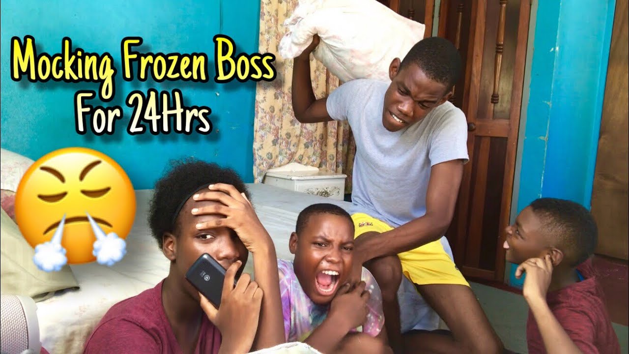 MOCKING FROZEN BOSS FOR 24Hrs - Prank - YouTube