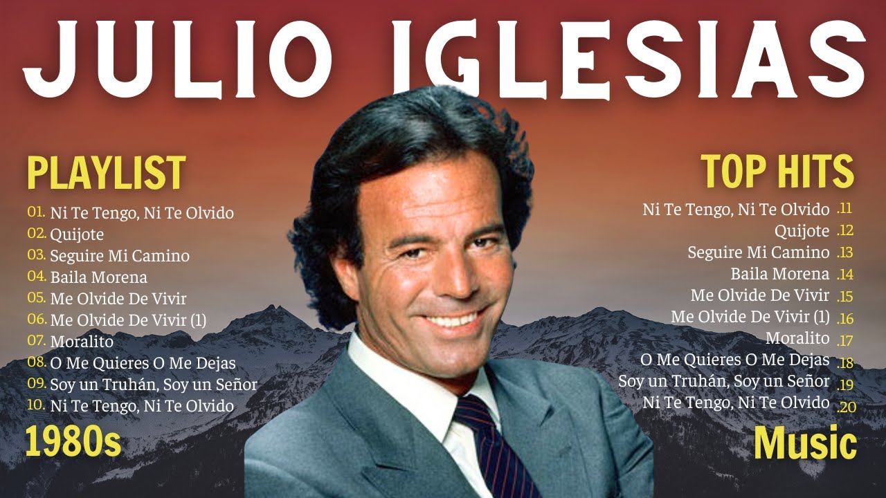 Julio Iglesias Mix Éxitos 2024 ~ Lo Mas Nuevo 2024 ~ LOS MEJORES EXITOS ...