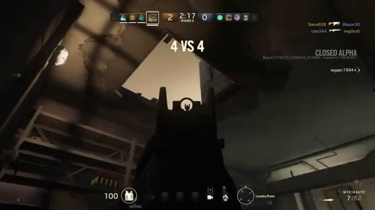 Rainbow Six Siege Closed Alpha #2 - YouTube