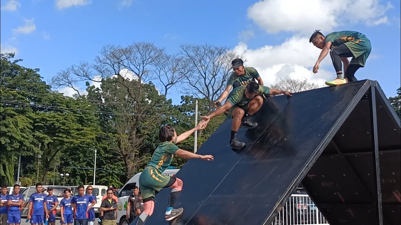 OBSTACLE COURSE RACE | Team ARMY | Mixed Team | PINOY SPORTS - YouTube
