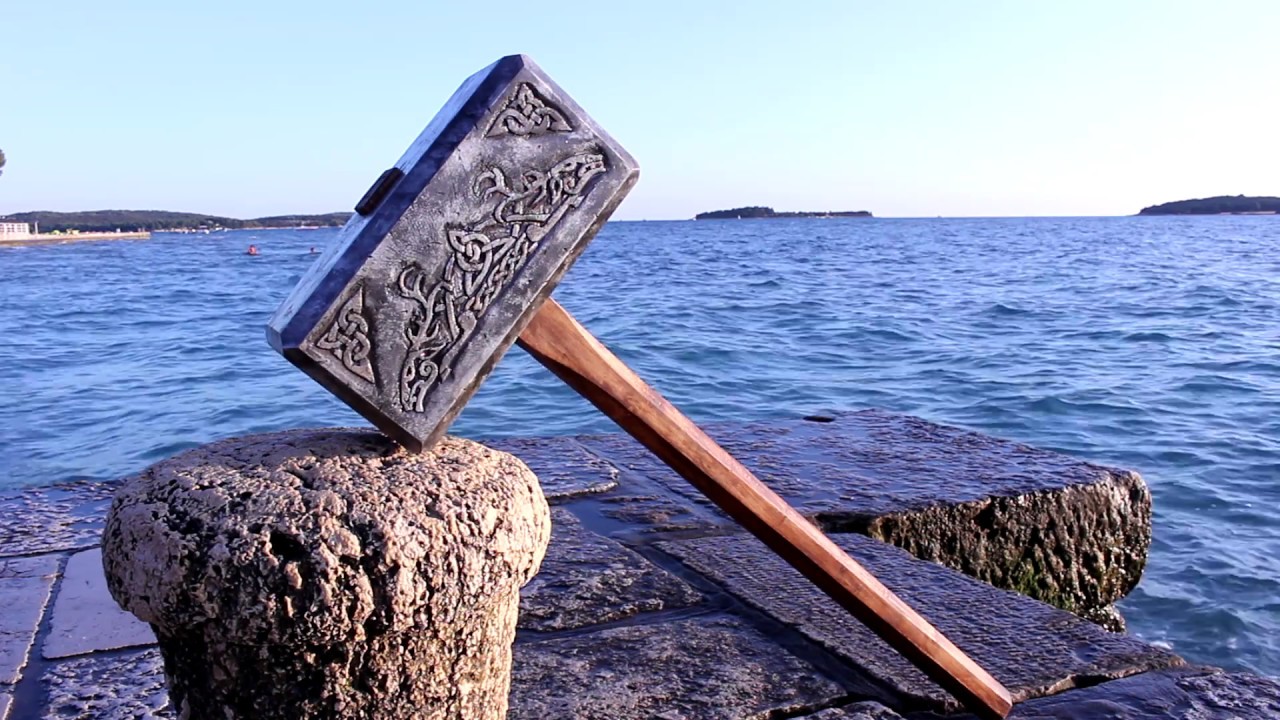 EPIC THOR'S INSPIRED USABLE MALLET!!! - YouTube