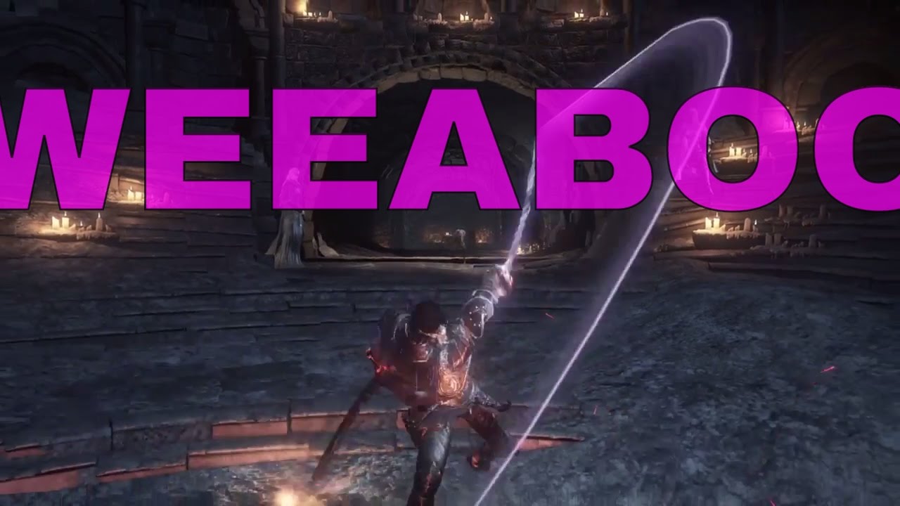 Dark Souls 3 : Yes I'm a WEEABOO (Frayed Blade PvP) - YouTube