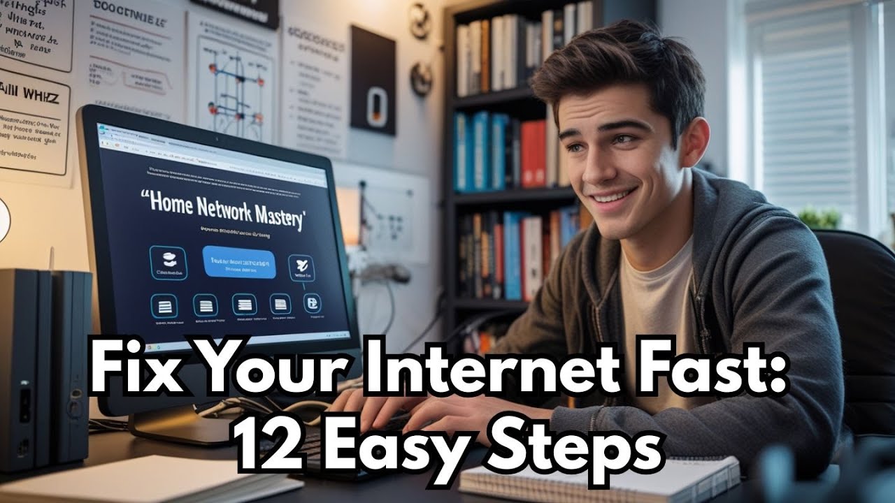 Fix Your Internet Fast - 12 Easy Steps - YouTube