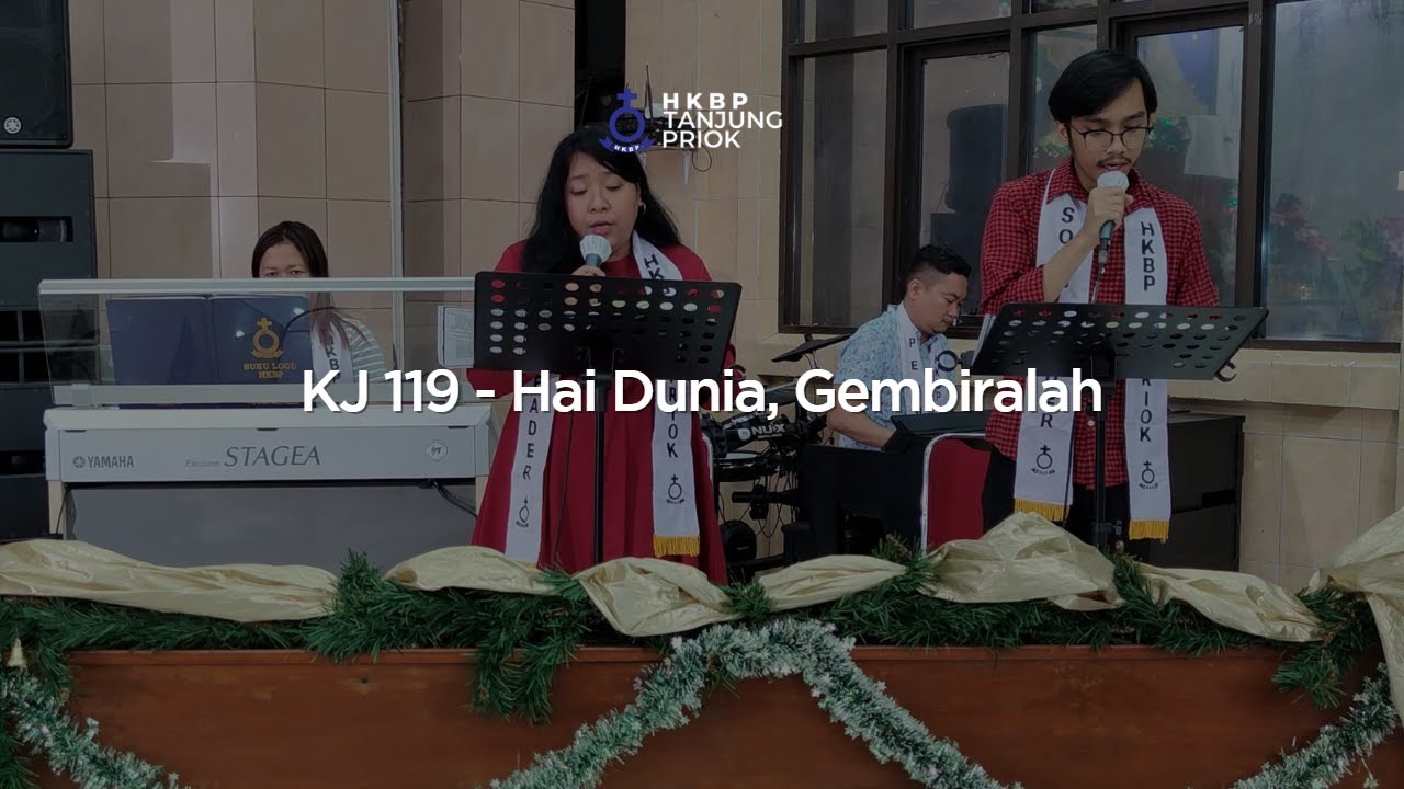 KJ 119 - Hai Dunia, Gembiralah | Nyanyian Ibadah Natal I Online - YouTube