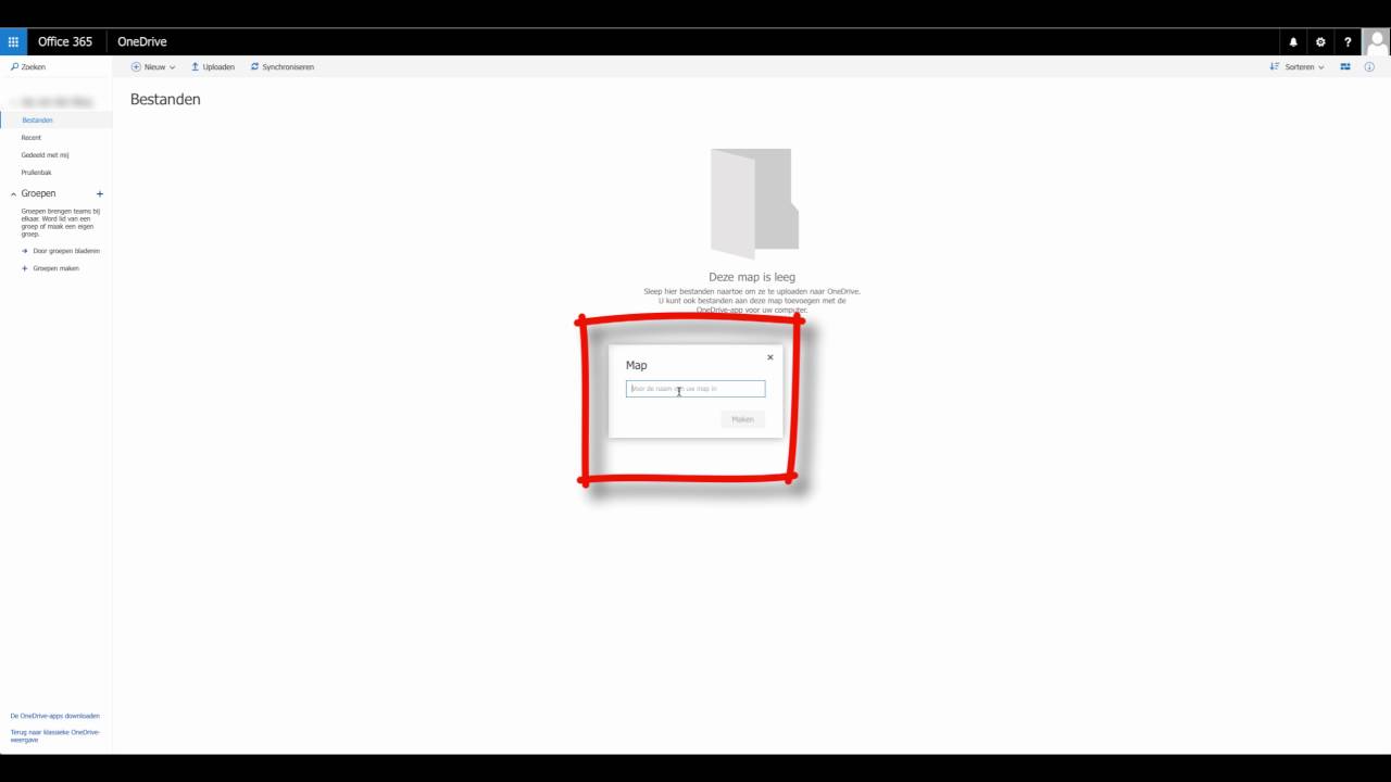 Office 365 - Mappenstructuur maken - YouTube