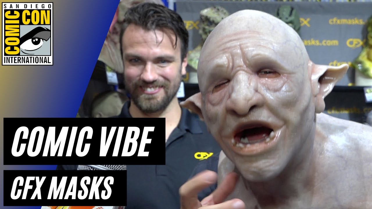 CFX Masks | San Diego Comic Con - YouTube