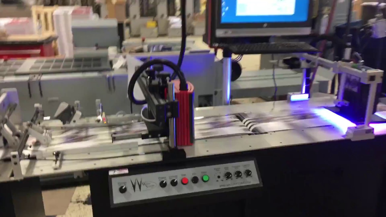 DPi hawk m6k 4.25 inch UV Inkjet addressing system. - YouTube