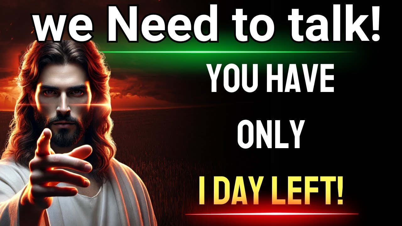 God Says: Urgent! Time’s Almost Up – Let’s Talk NOW! | God Message ...