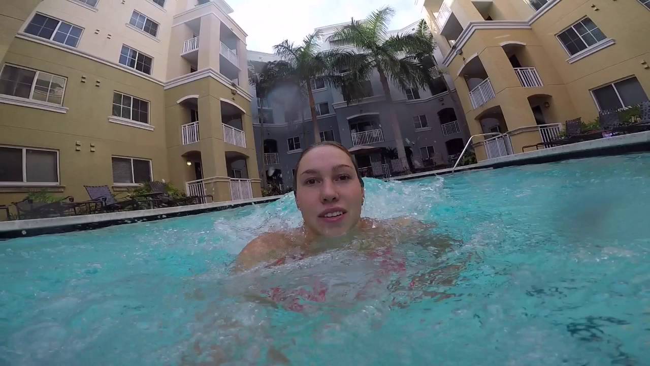 Swimming or Chilling With GoPro 4 - YouTube
