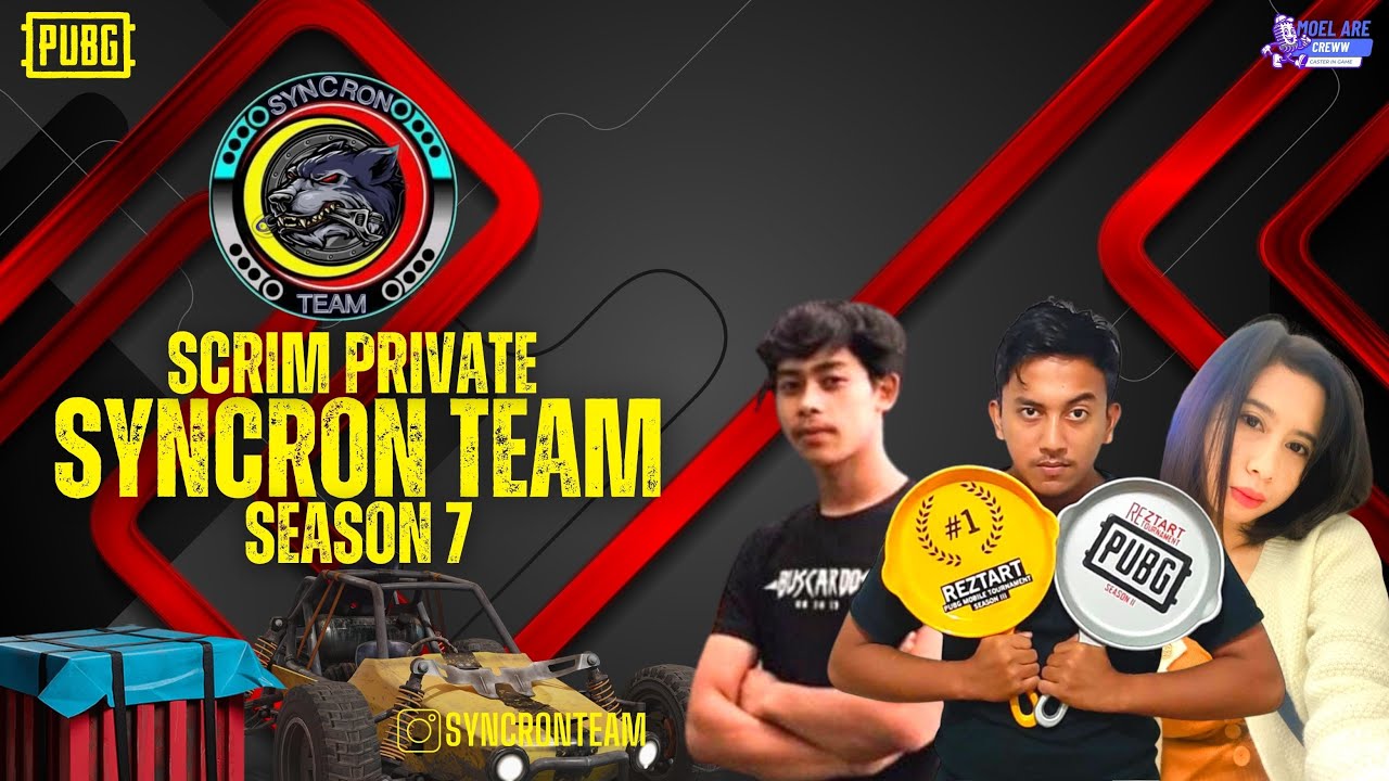 [LIVE] SCRIM PRIVATE SYNCRON TEAM SEASON 7 II PUBG MOBILE - YouTube