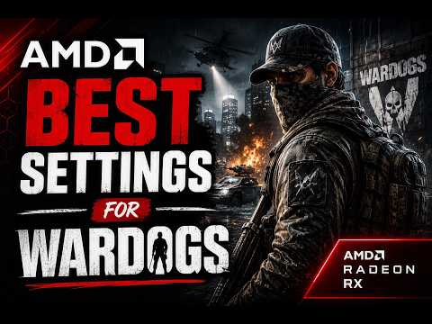 🎮 Best AMD Settings for WarDogs on RX 9070 XT | Max FPS, Low Latency & No Stutter