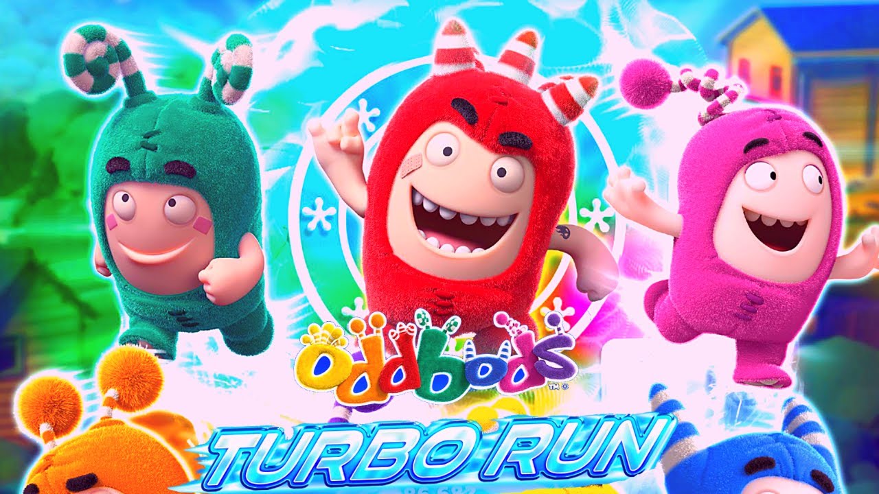 Oddbods RUN RUN 🏃😍🏃 Fast 1.5x speed 😍😊 #shorts #amoebariddles - YouTube
