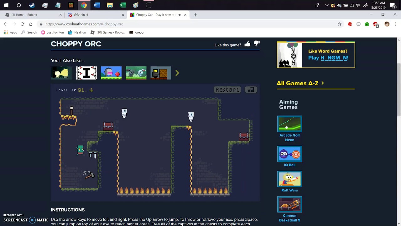 Choppy Orc Speedrun (2:17.13) - YouTube