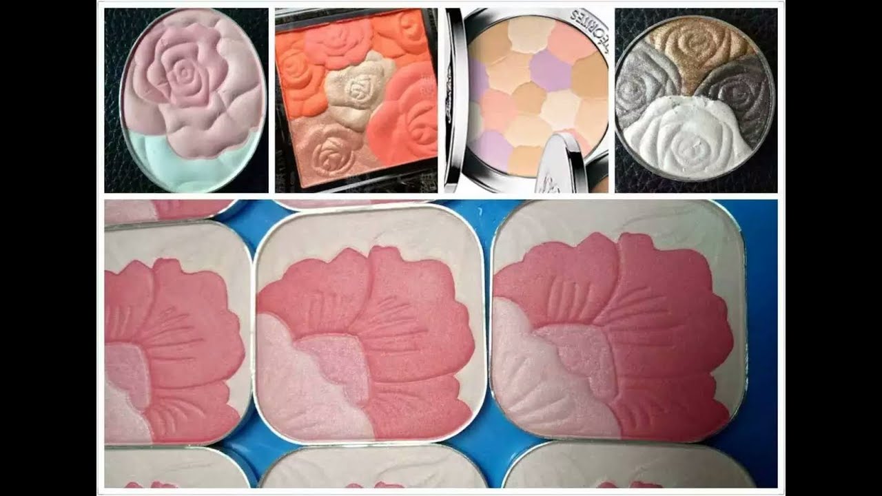 Multi-color Powder Press Machine ||baked powder machine ||compact ...