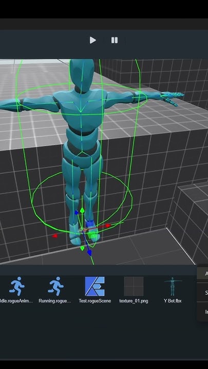 Making A Threejs Third Person Controller Easy With Rogue Engine Gamedev Javascript 