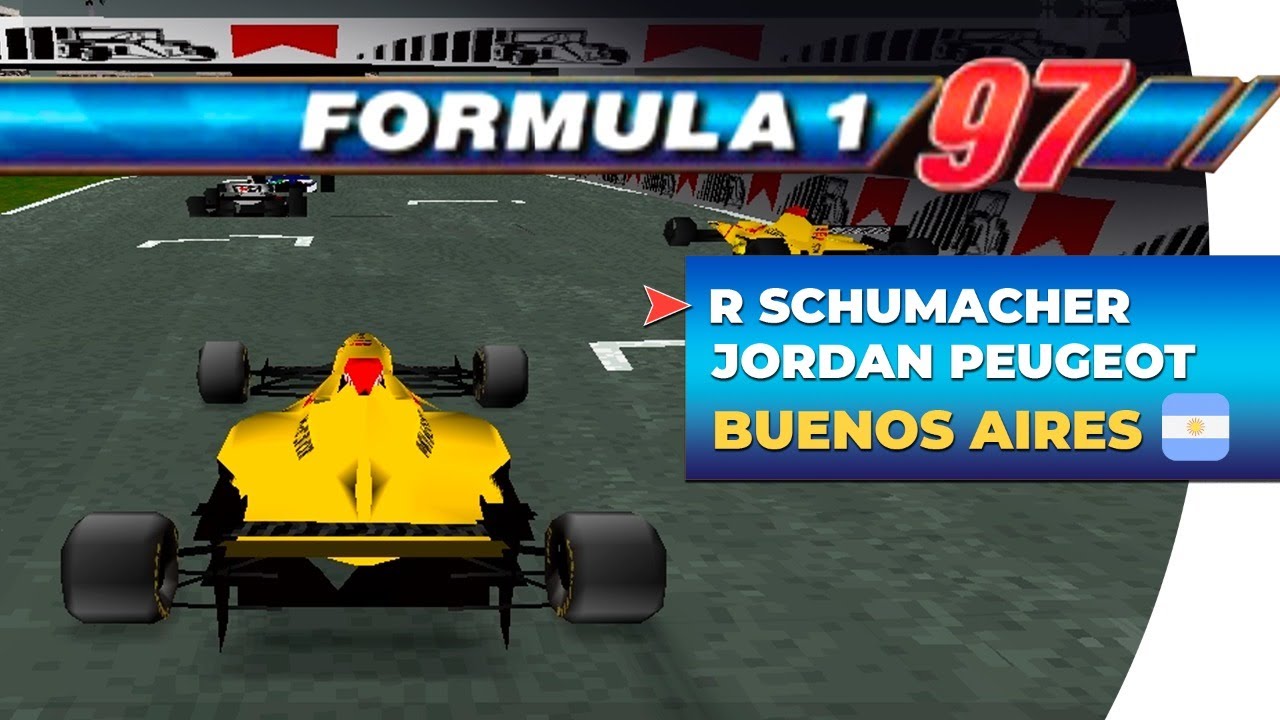 F1 97 ps1 gameplay: Buenos Aires - Ralf Schumacher - YouTube