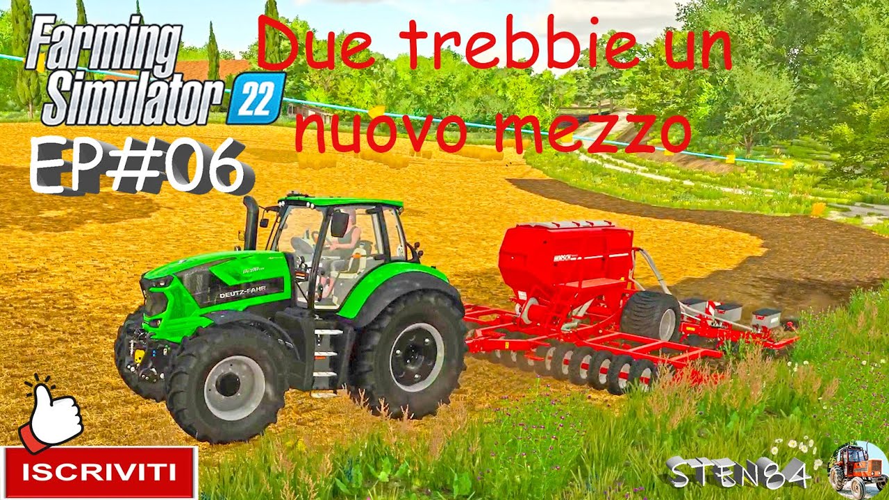 Farming Simulator 22 fs22 ita RP#06 RADDOPPIO TUTTO map Land Of Italy # ...