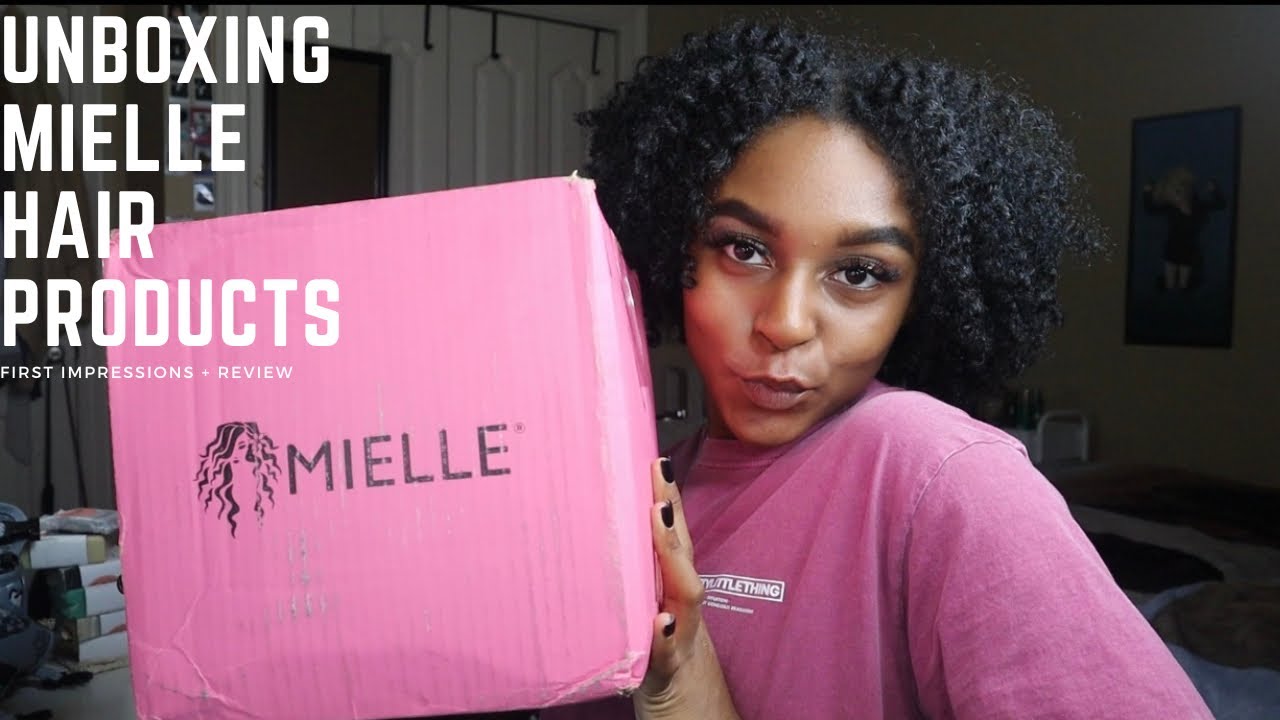 Unboxing Mielle Hair Products | first impressions + review - YouTube