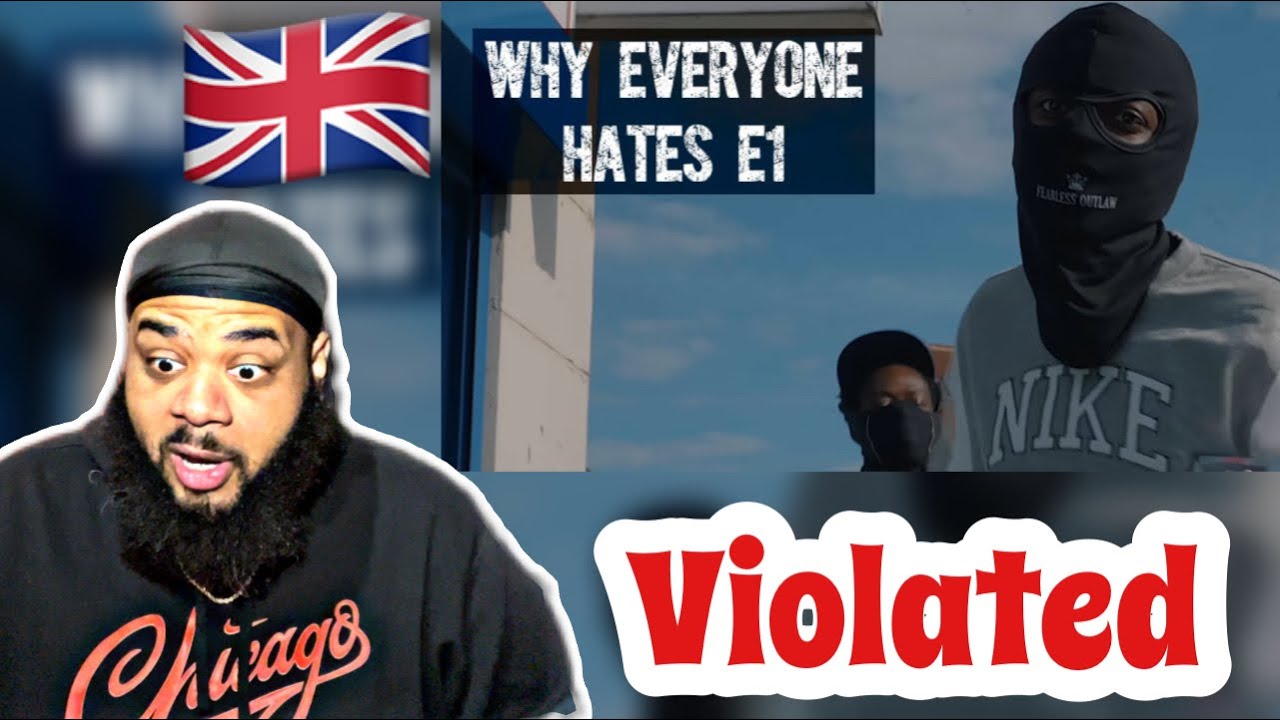 How E1 Became The Most Hated UK Drill Rapper | AMERICAN REACTS - YouTube