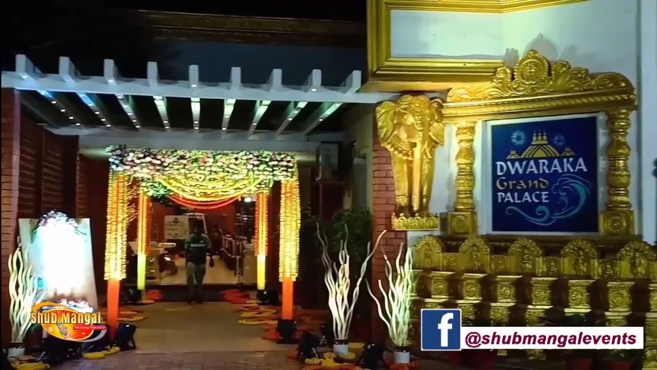 Marriage in Dwaraka Palace - YouTube