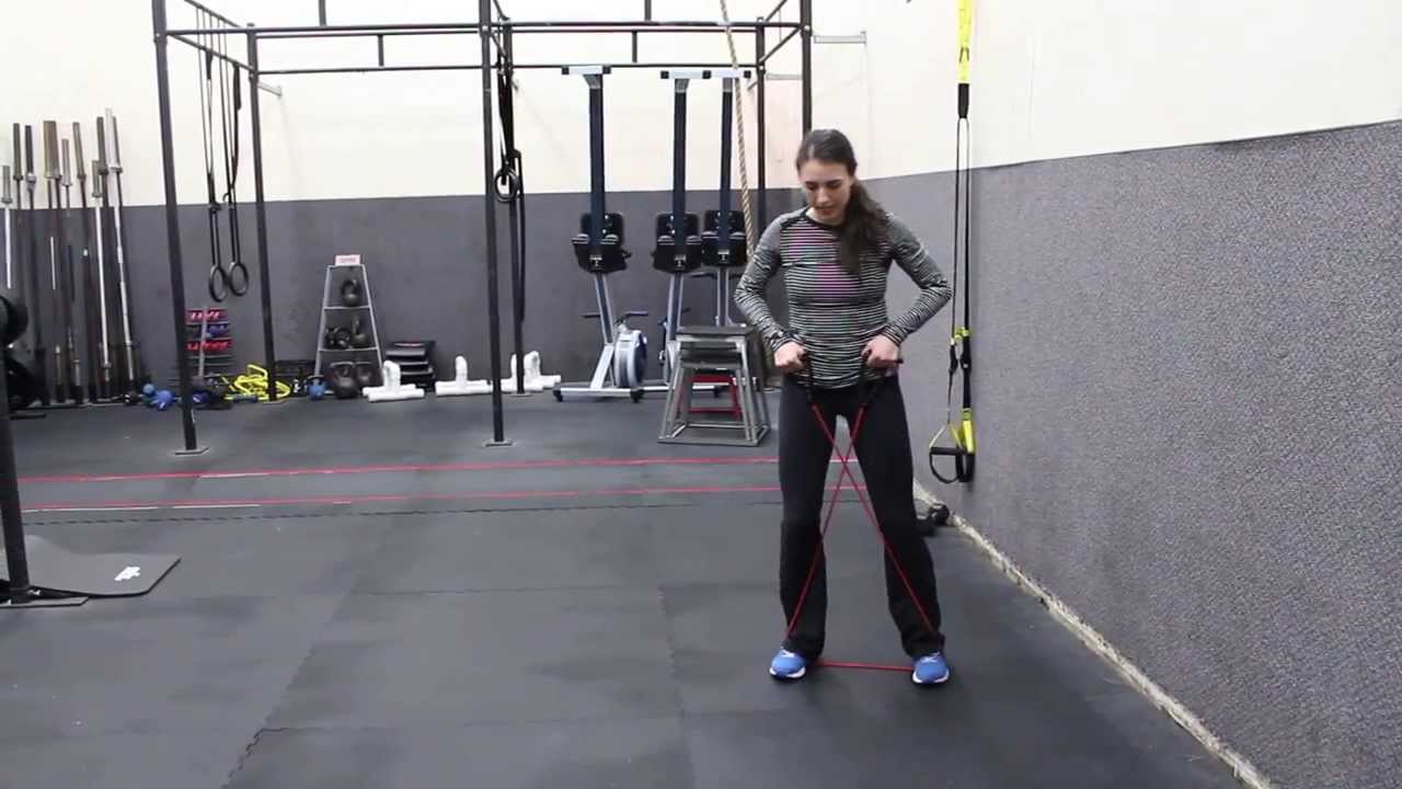 X Band Walk Exercise