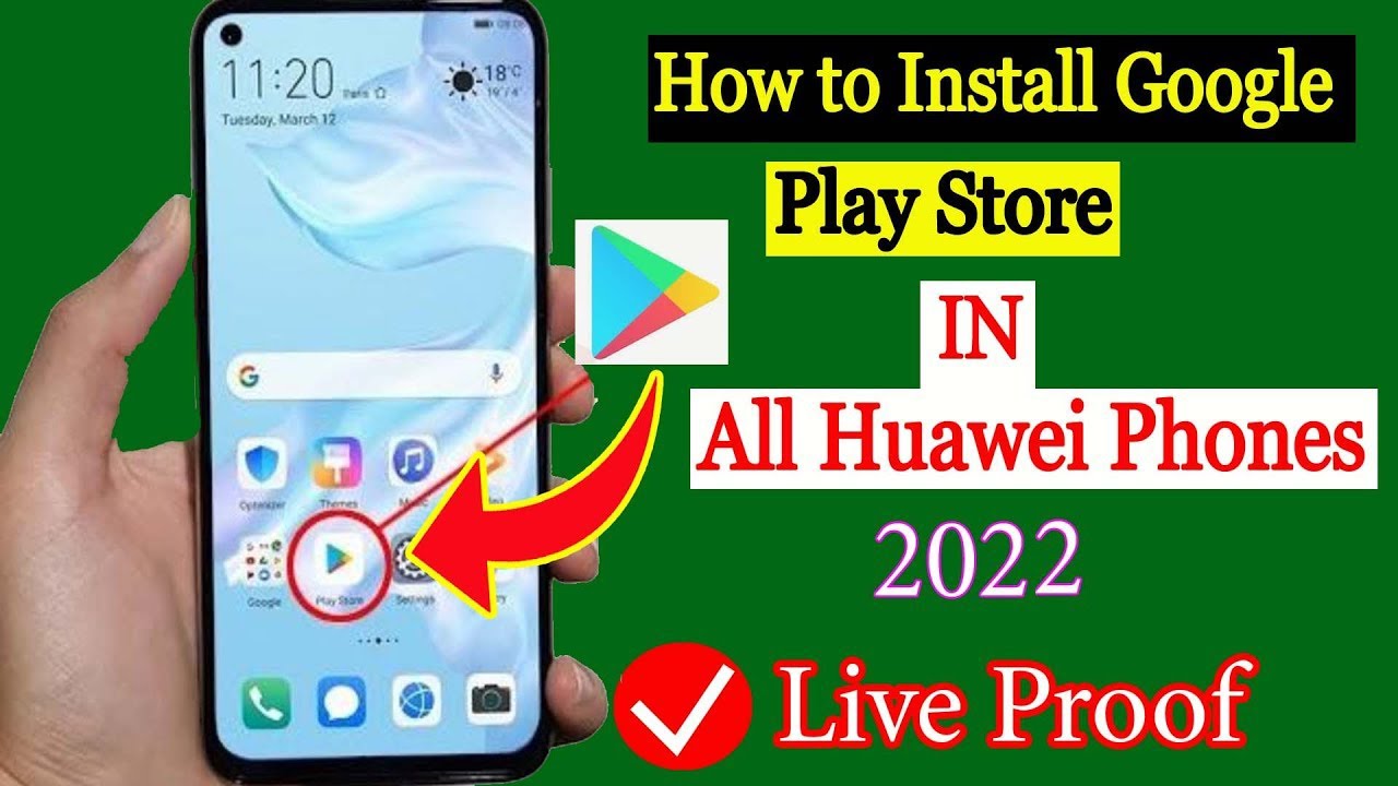 Google Play Store Install Huawei All Model 2022 | Install Google Play ...