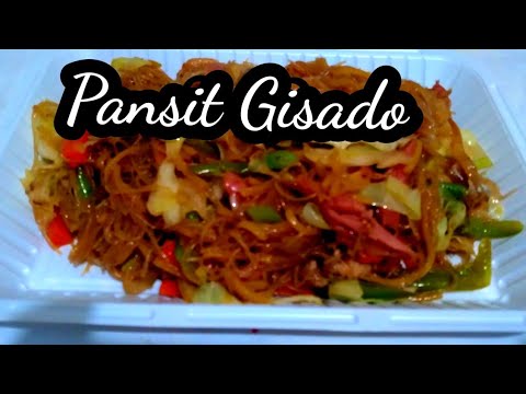 pansit gisado.how to make express pansit mix.pansit bihon.pansit canton ...
