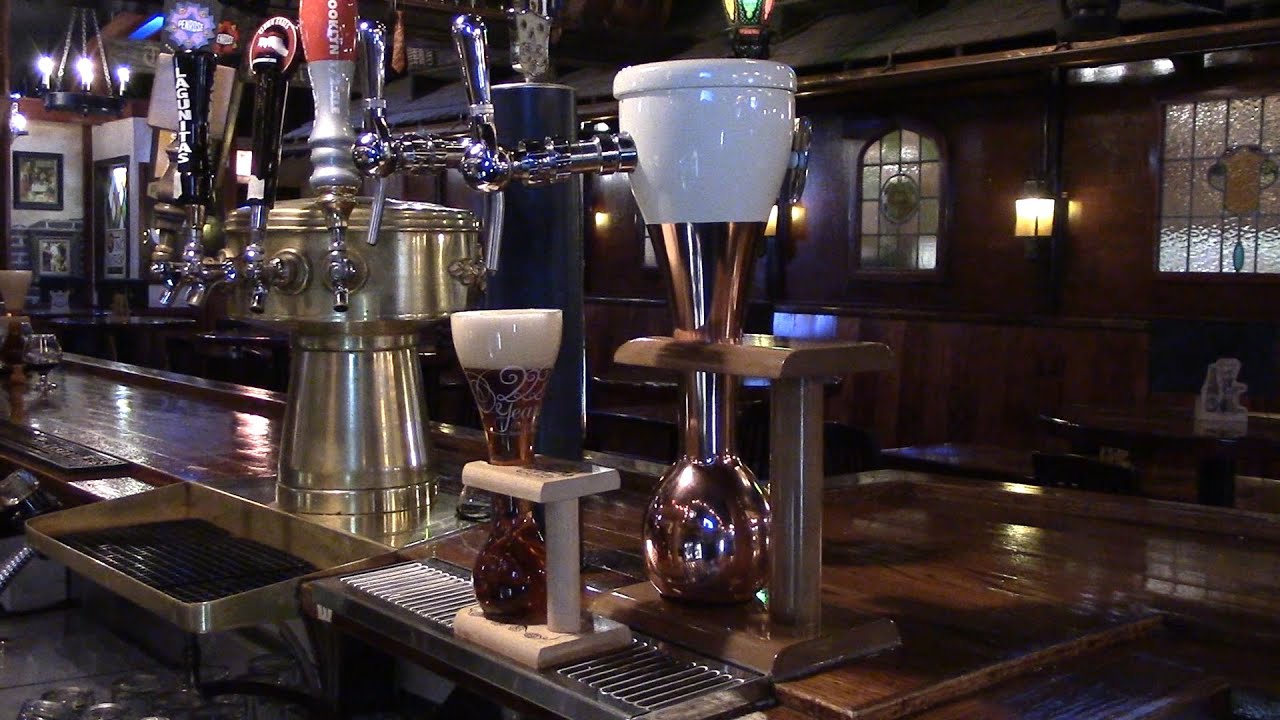 Installing Kwak and Tripel Karmeliet specialty Draught Towers - YouTube