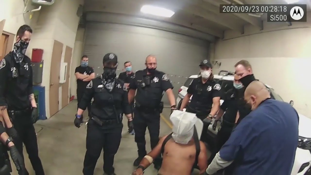 Boulder County Sheriff's Office sued for tasing restrained inmate - YouTube