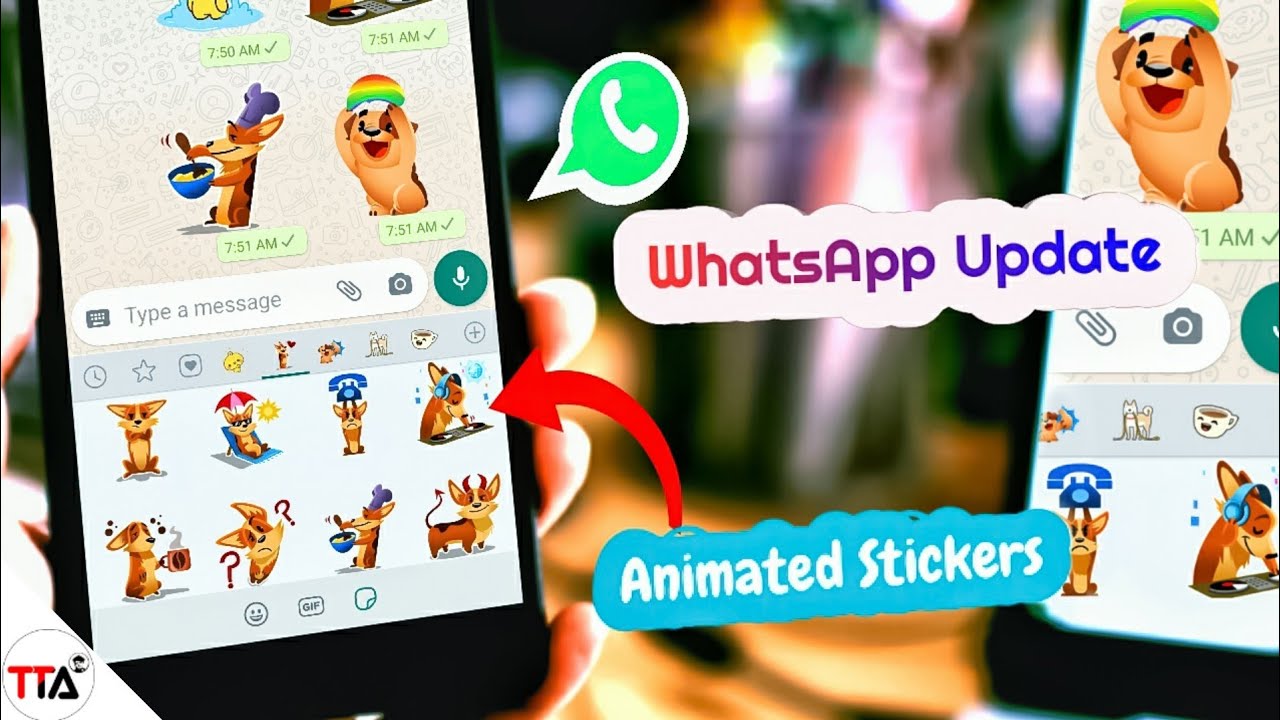 WhatsApp ANIMATED Stickers 🔥| WhatsApp Biggest Update😱After long time ...