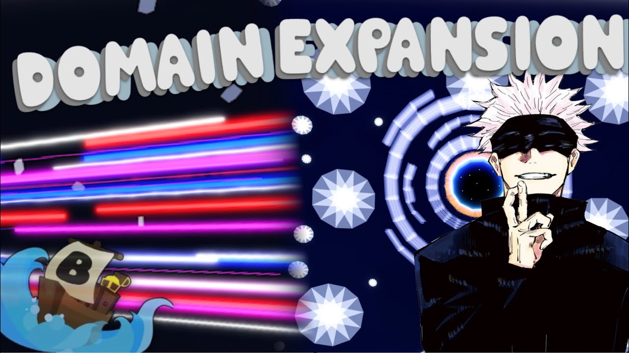 Gojo's Domain Expansion | BUILD A BOAT FOR TREASURE - YouTube