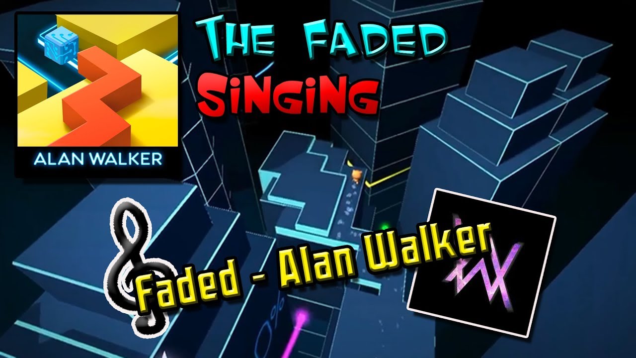 Dancing Line Singing - Faded (The Faded - Alan Walker) - YouTube