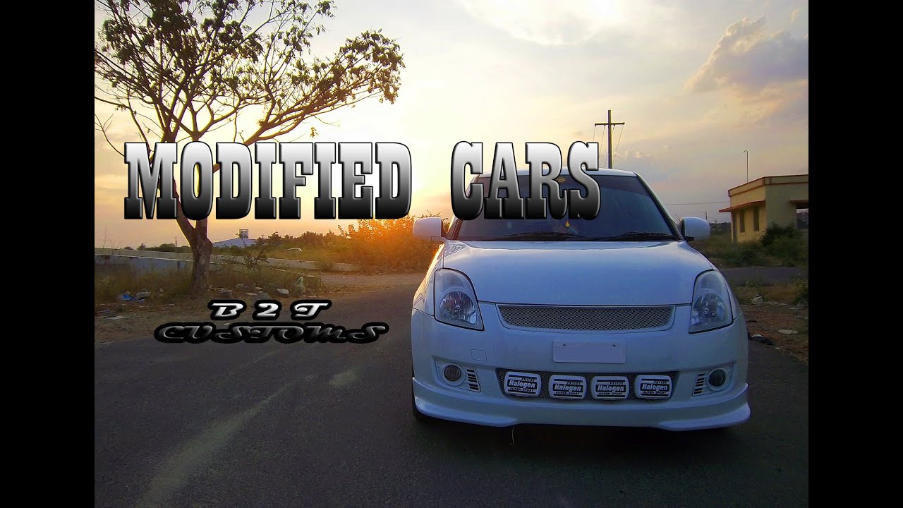 Modified Swift | back2tracks | coimbatore | body kits | spoiler - YouTube