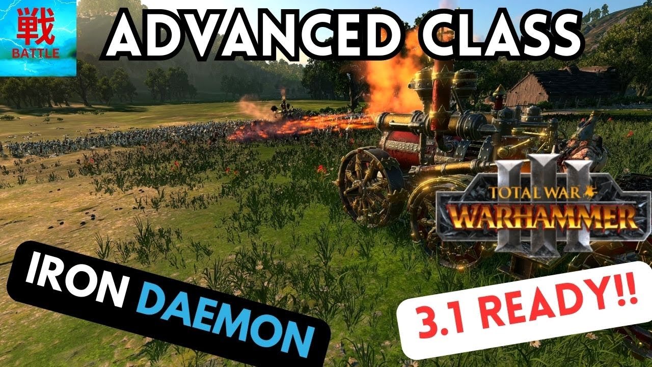 Iron Daemon - Advanced Class (Chaos Dwarfs) - YouTube