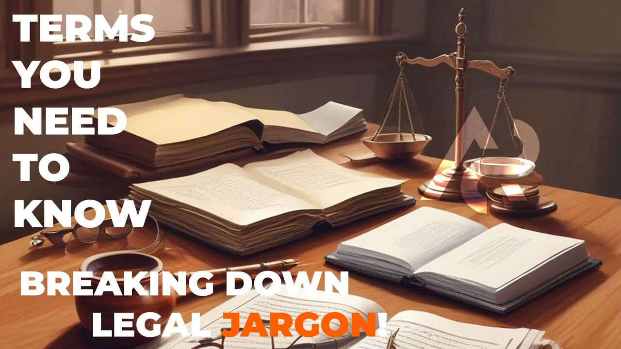 Common Legal Terms: Simplified Explanations for Everyone. - YouTube