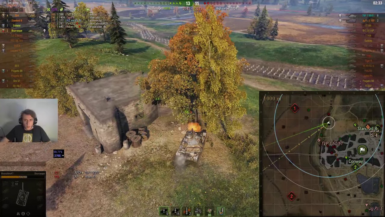 BAT-CHAT BOURRASQUE - WHAT AN EPIC TANK - HOW TO PLAY VS TIER X TANKS ...