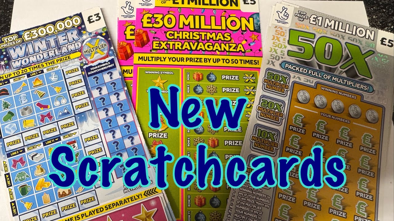 New Scratchcards - YouTube