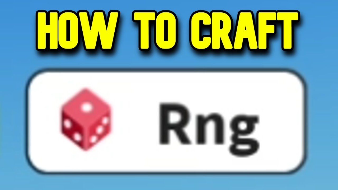 Drag to Combine - How to Make RNG (Roblox) - YouTube