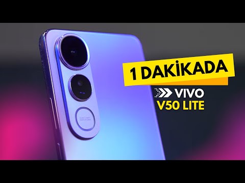1 Dakikada vivo V50 Lite