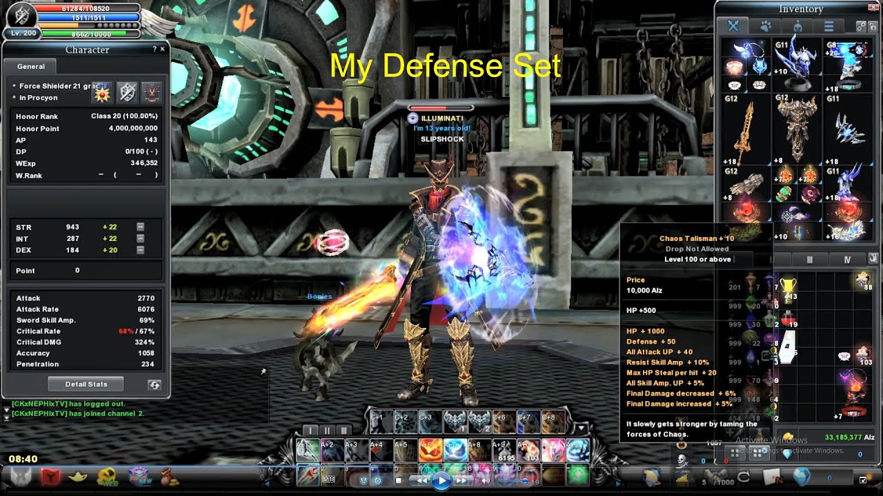 CABAL ONLINE (PH) Gear Showcase by SLIPSHOCK - YouTube